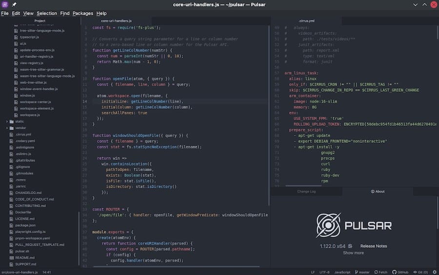 Как установить редактор кода Pulsar в Ubuntu 24.04 LTS — UNIXS.RU