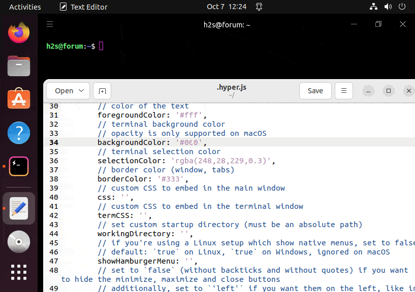 Как установить приложение Hyper Terminal на Ubuntu 24.04 или 22.04 LTS ...
