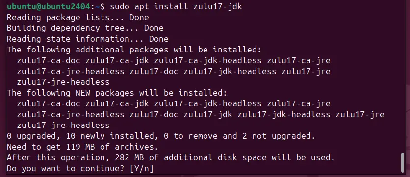 Как установить Zulu Java на Ubuntu 24.04 или 22.04 LTS Linux — UNIXS.RU