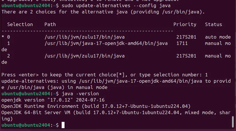 Как установить Zulu Java на Ubuntu 24.04 или 22.04 LTS Linux — UNIXS.RU